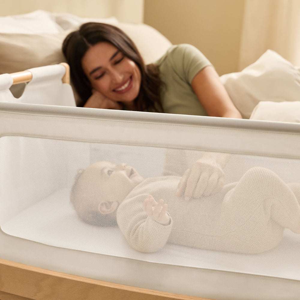 Snüz | SnuzPod5 Bedside Crib Natural & Snuz