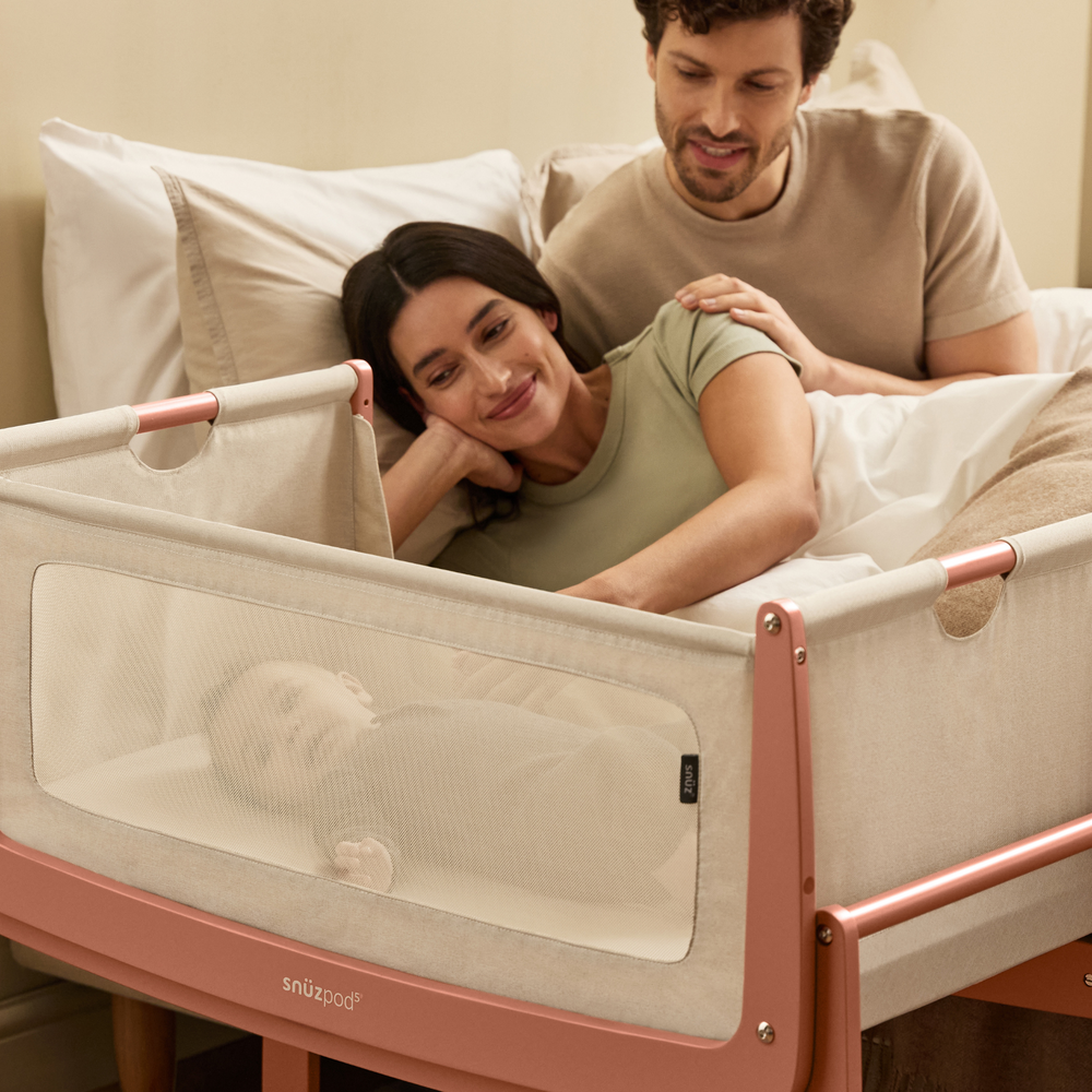 Snüz | SnuzPod5 Bedside Crib Terracotta & Snuz